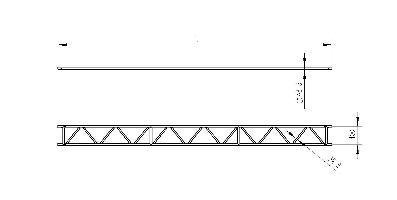 4m-8m Scaffold Aluminum Alloy Beam for Scaffolding from China ...